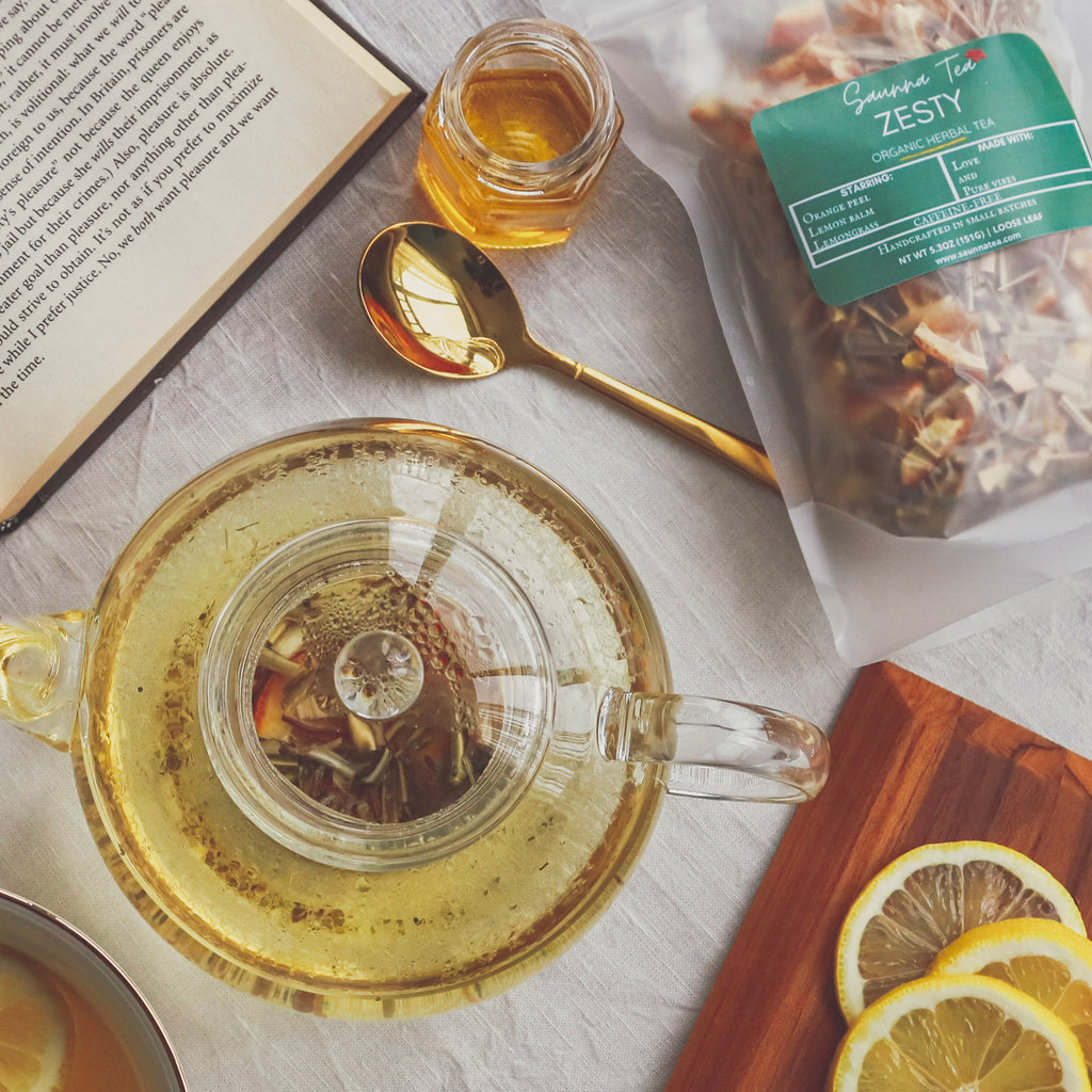 ZESTY LOOSE LEAF TEA – Saunna Tea